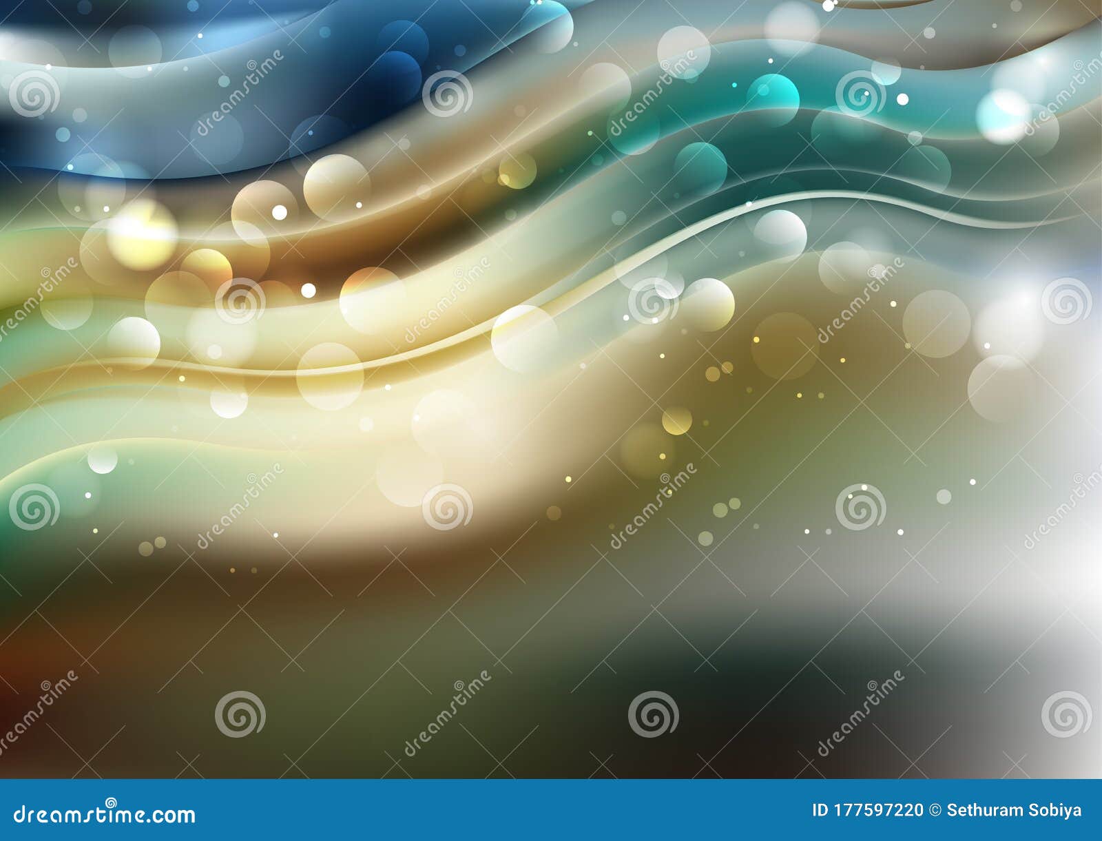 Blue Sky Dynamic Background Vector Illustration Design Stock Vector ...