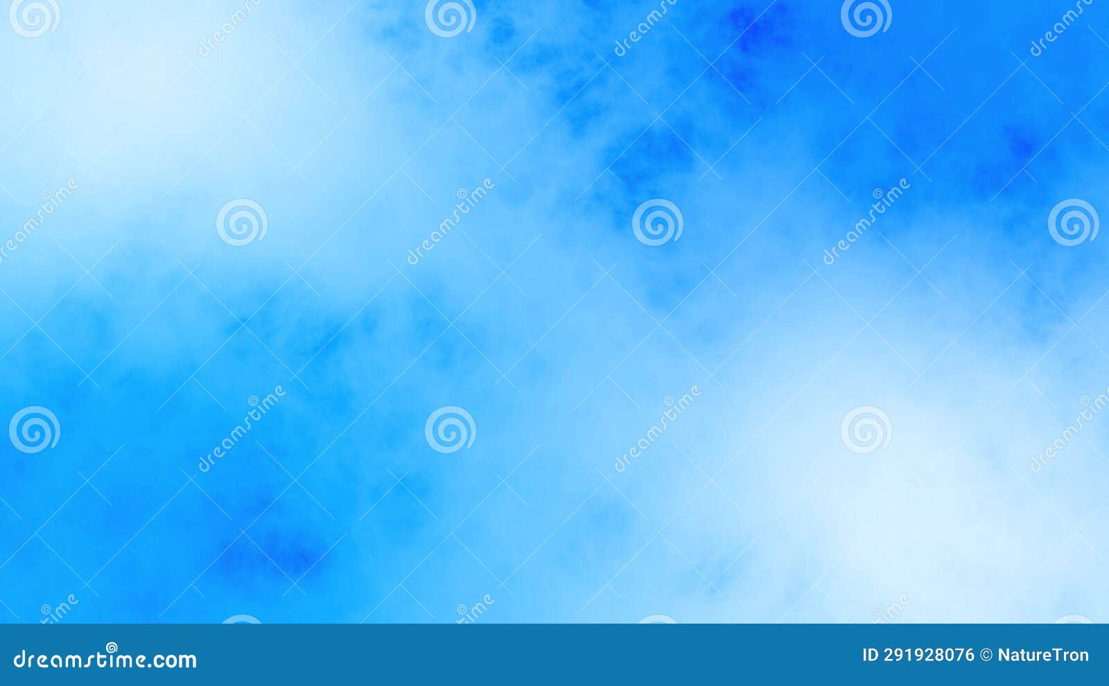 Blue Sky Effect with Clouds Stock Footage - Video of template, creative ...