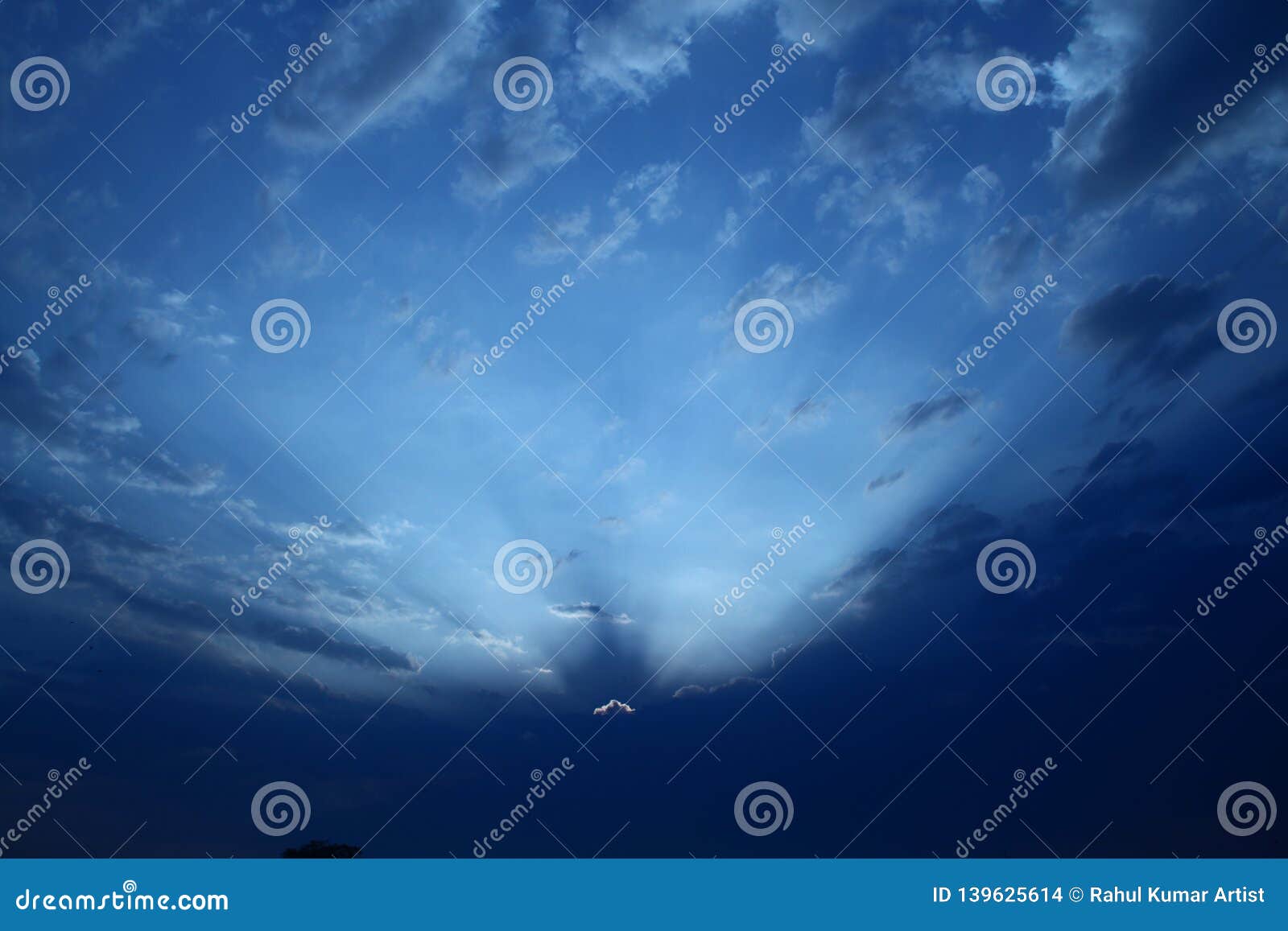 Blue sky effect stock photo. Image of blue, beautiful - 139625614