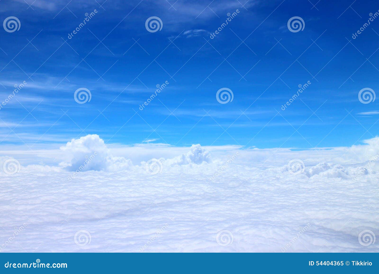 Blue sky with flat cloud stock image. Image of white - 54404365