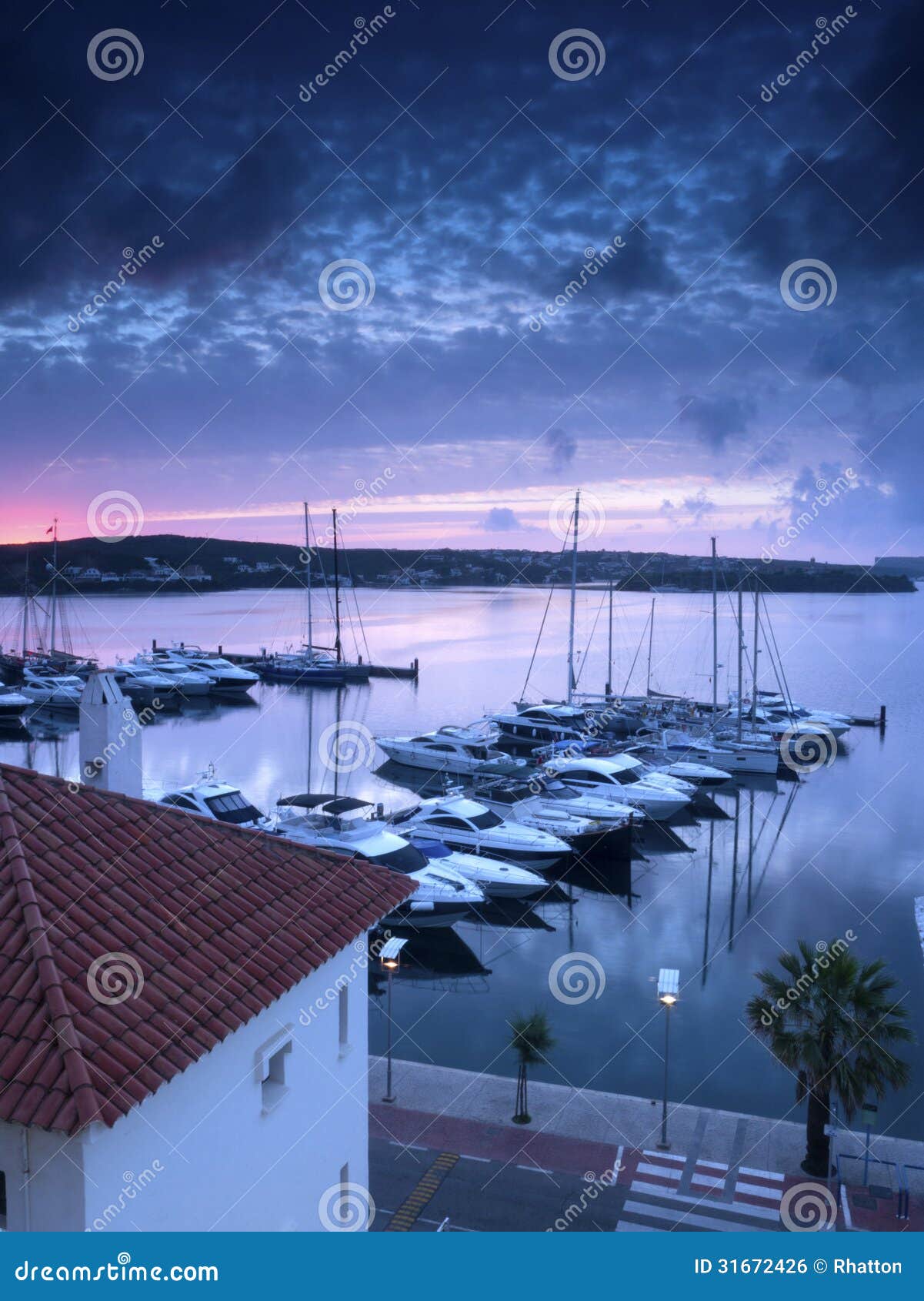 Blue Sky Harbour stock photo. Image of summer, ocean - 31672426