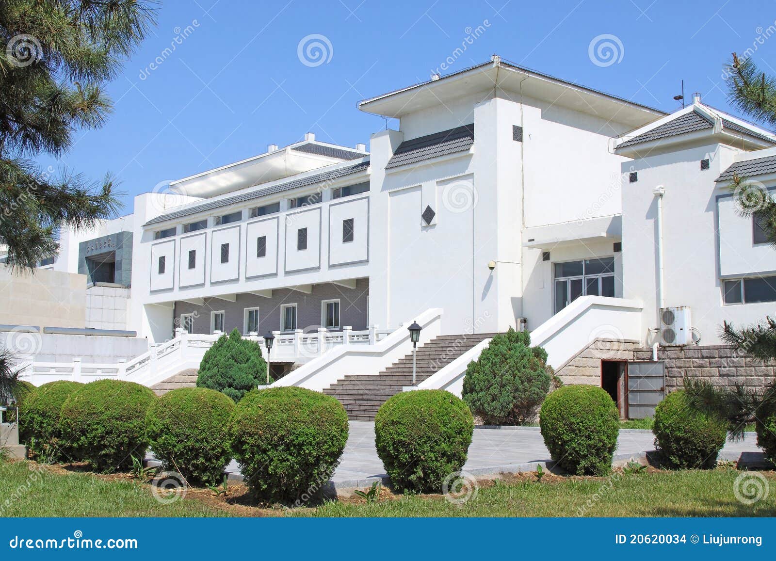 Blue Sky and Landscape Architecture Stock Photo - Image of pure, palace ...