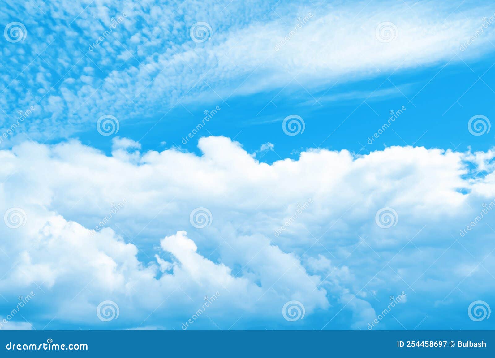 Blue Sky with Light Haze Effect Stock Image - Image of mountain, bright ...