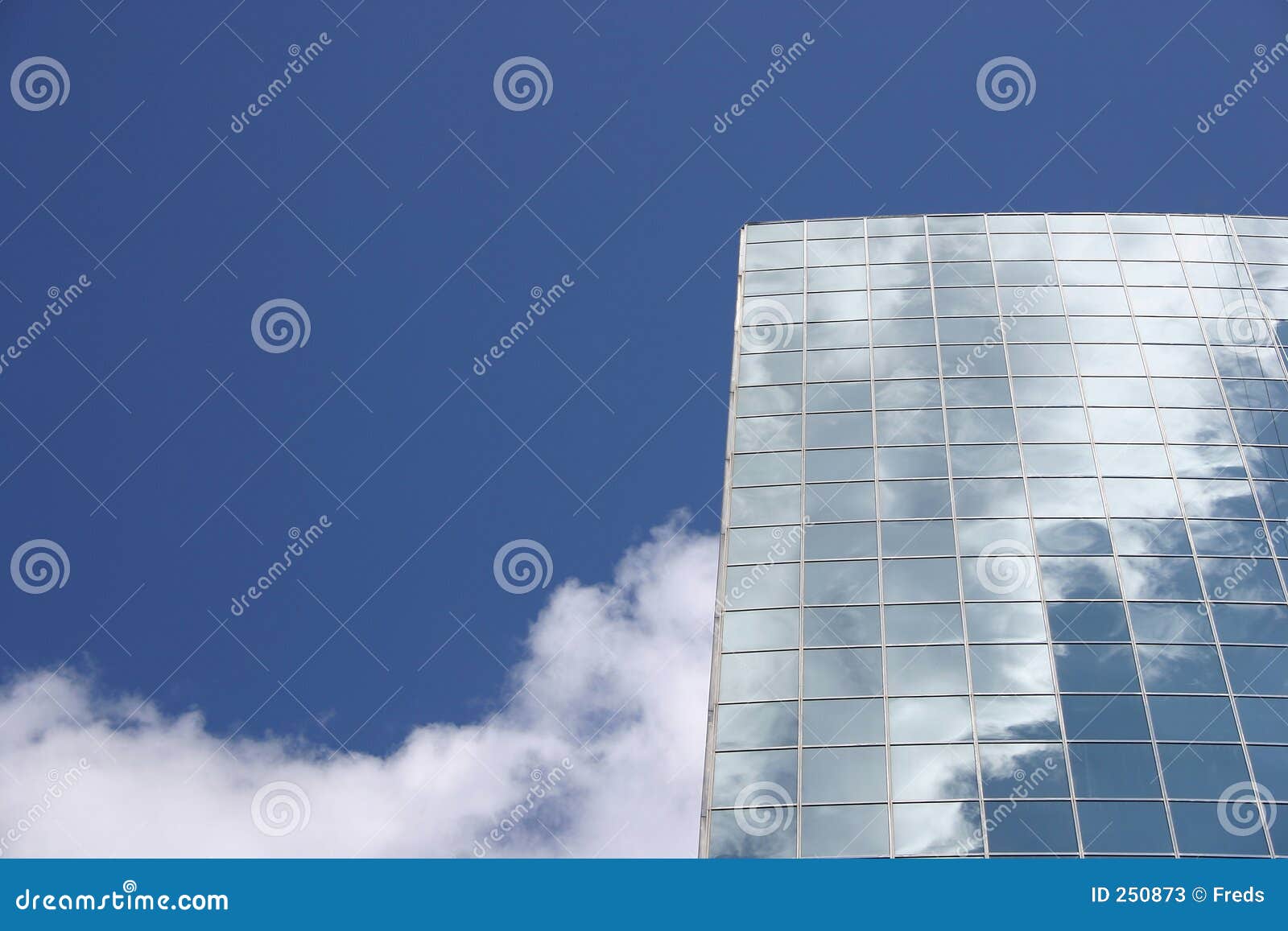 Blue Sky and Modern Building Stock Image - Image of colors, business ...
