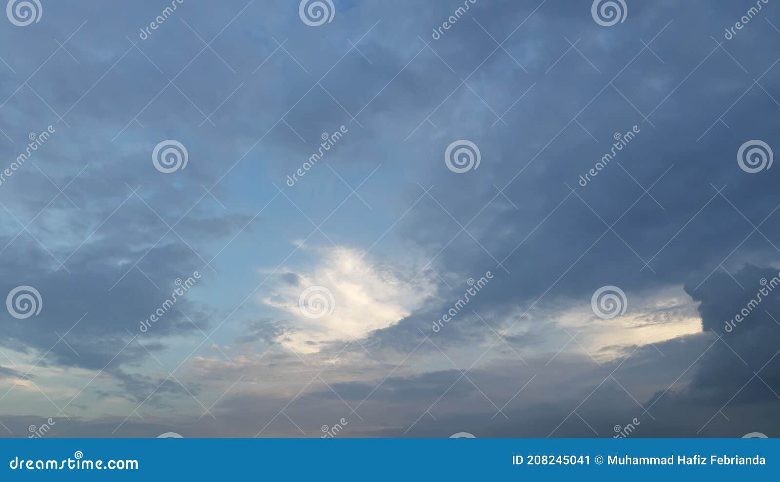 Blue Sky on the morning stock image. Image of heaven - 208245041