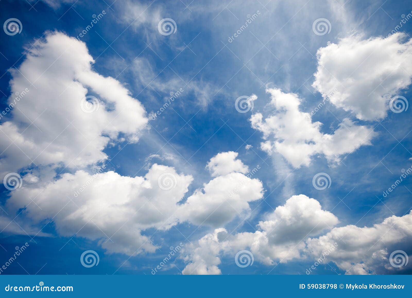 Blue sky nature background stock photo. Image of abstract - 59038798