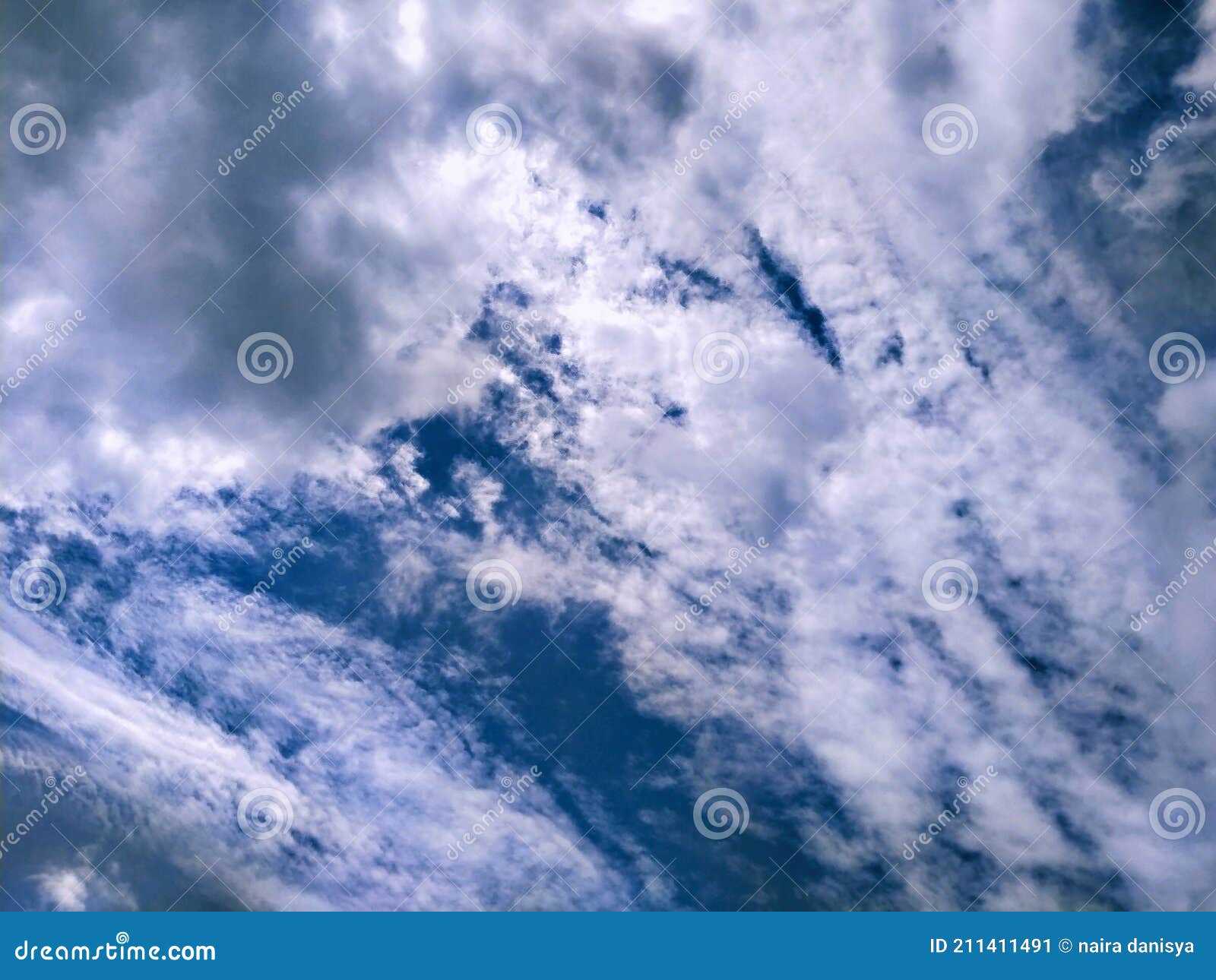 Blue sky at noon stock image. Image of noon, white, cloud - 211411491