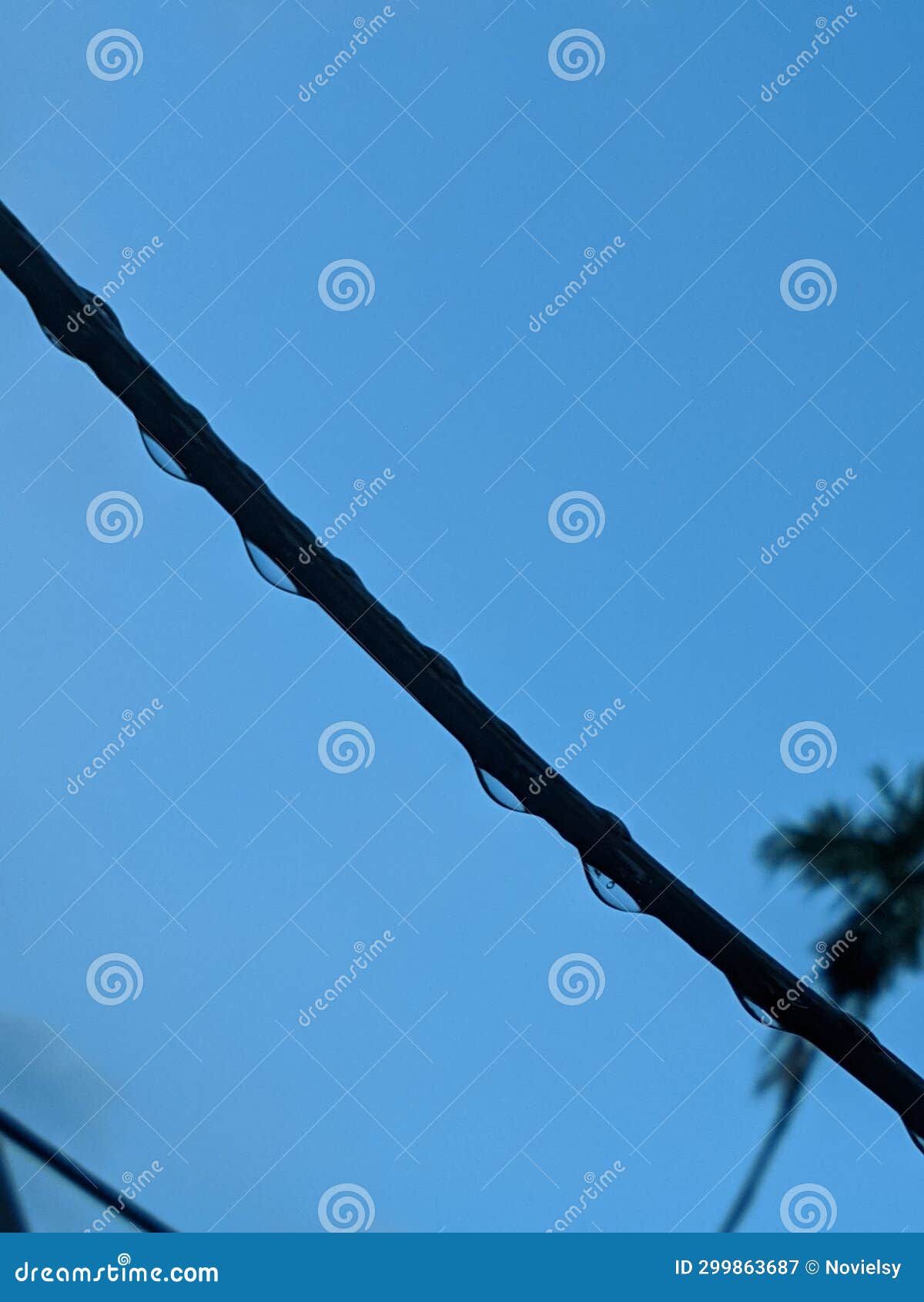 Blue Blue Sky after Rain , Beautiful , Aesthetic Stock Image - Image of ...
