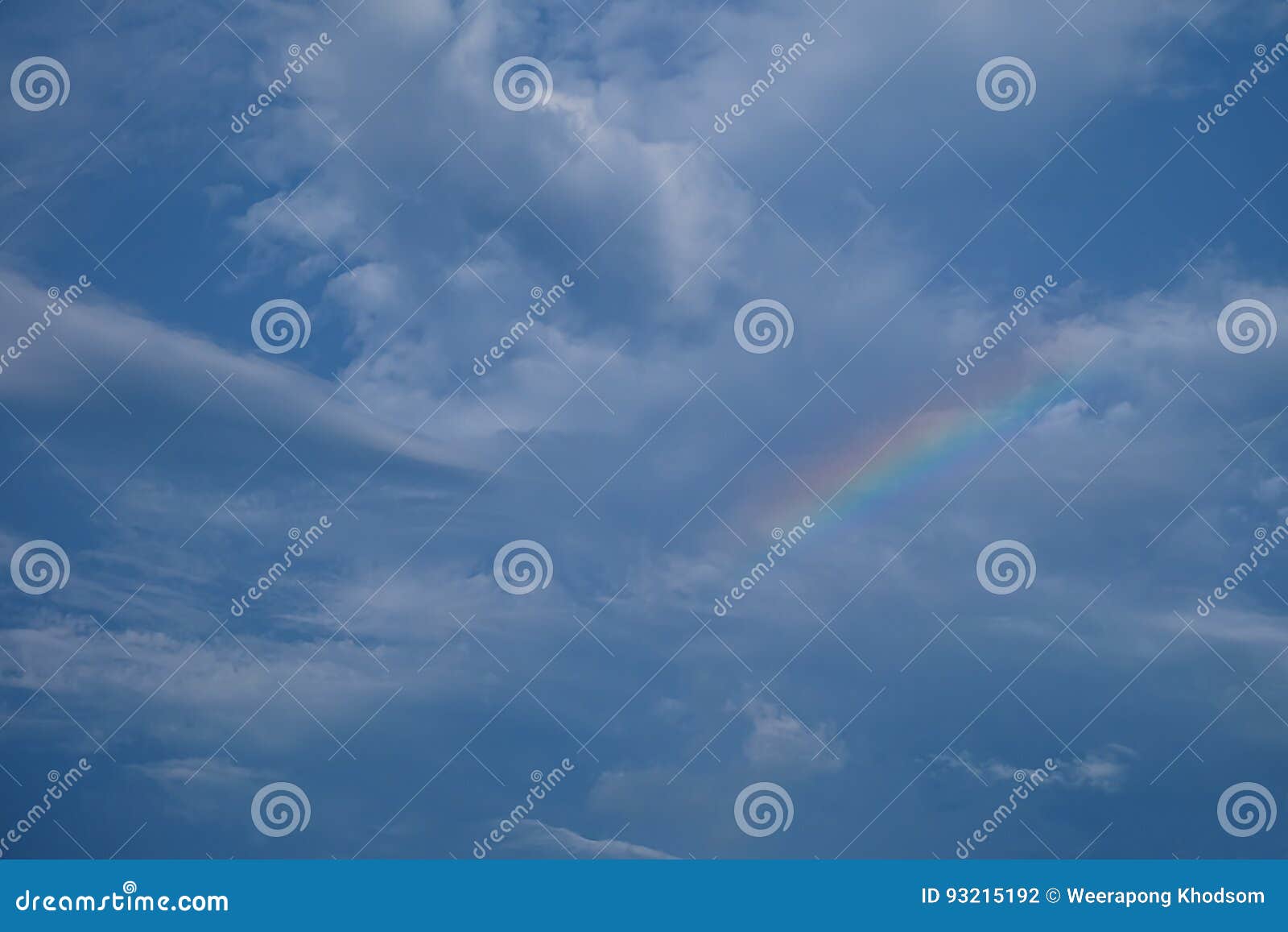 Blue sky stock photo. Image of color, rain, cloud, view - 93215192