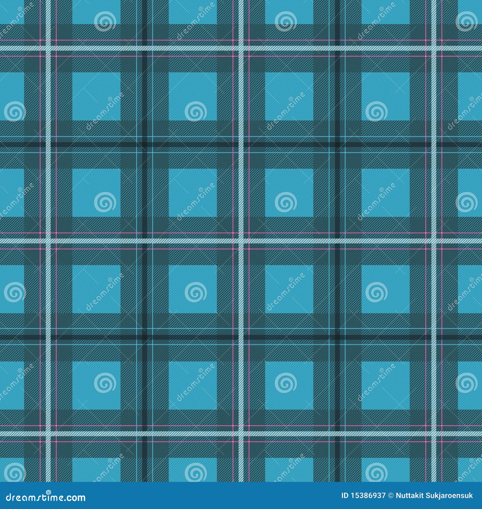 Blue sky Scottish pattern stock illustration. Illustration of ornament ...