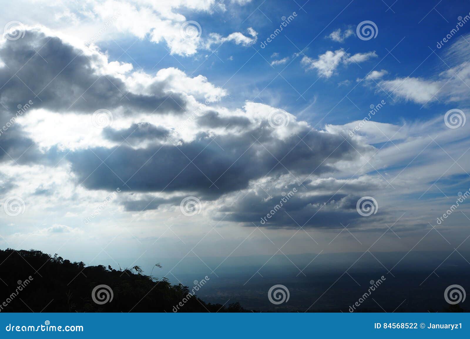 Blue sky stock photo. Image of abstract, effect, graphic - 84568522