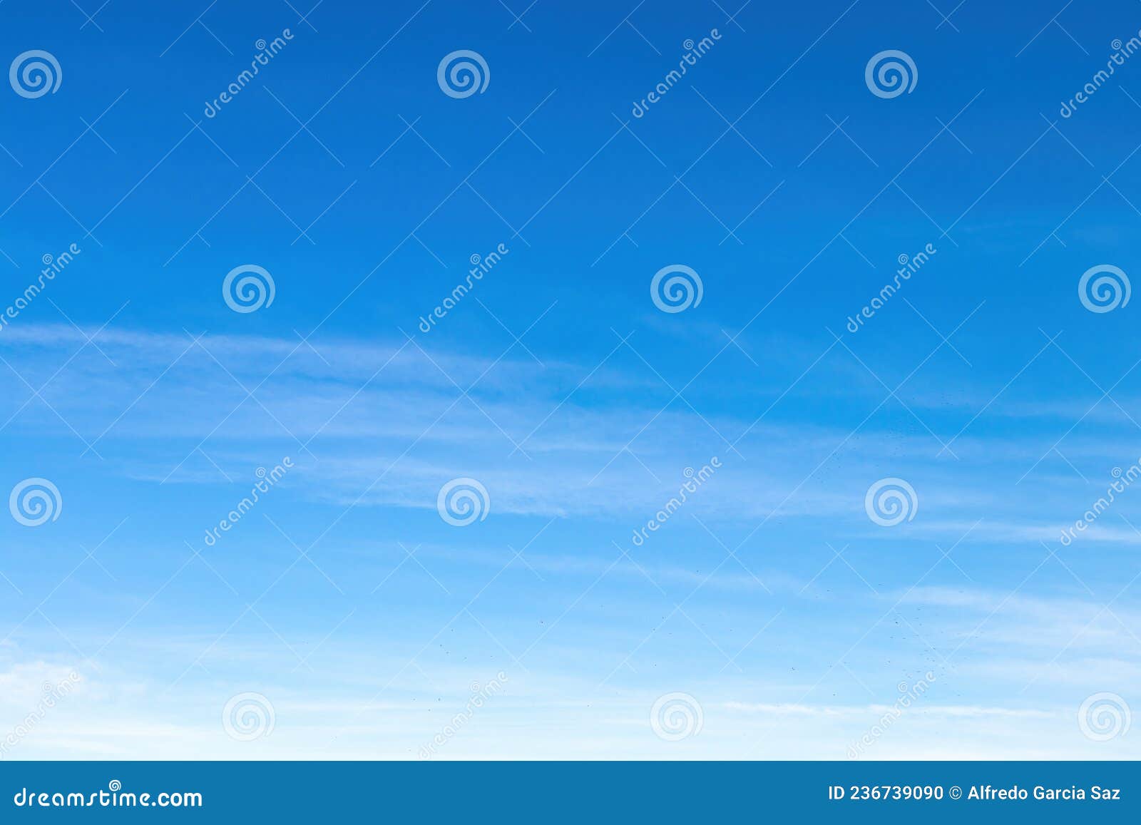Blue Sky with Soft Clouds for Background Stock Photo - Image of nature ...