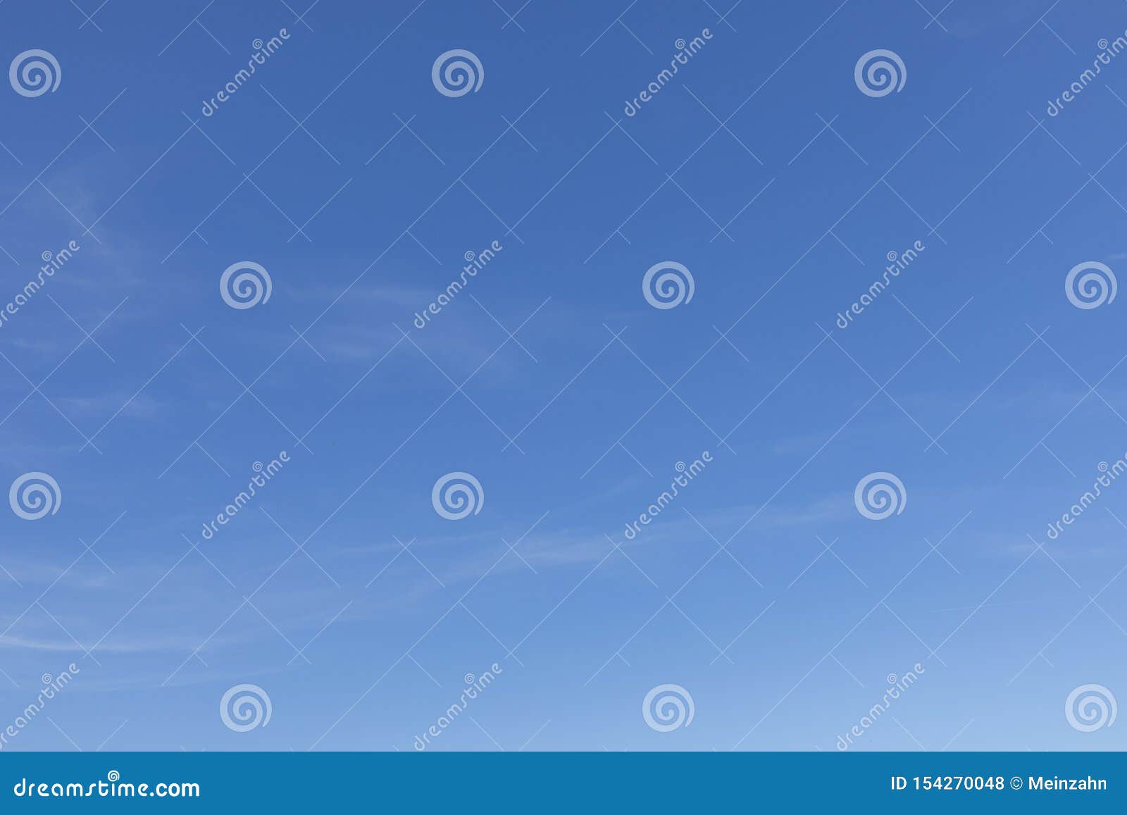 Blue Sky with Soft Light Clouds Ys Harmonic Background Stock Photo ...