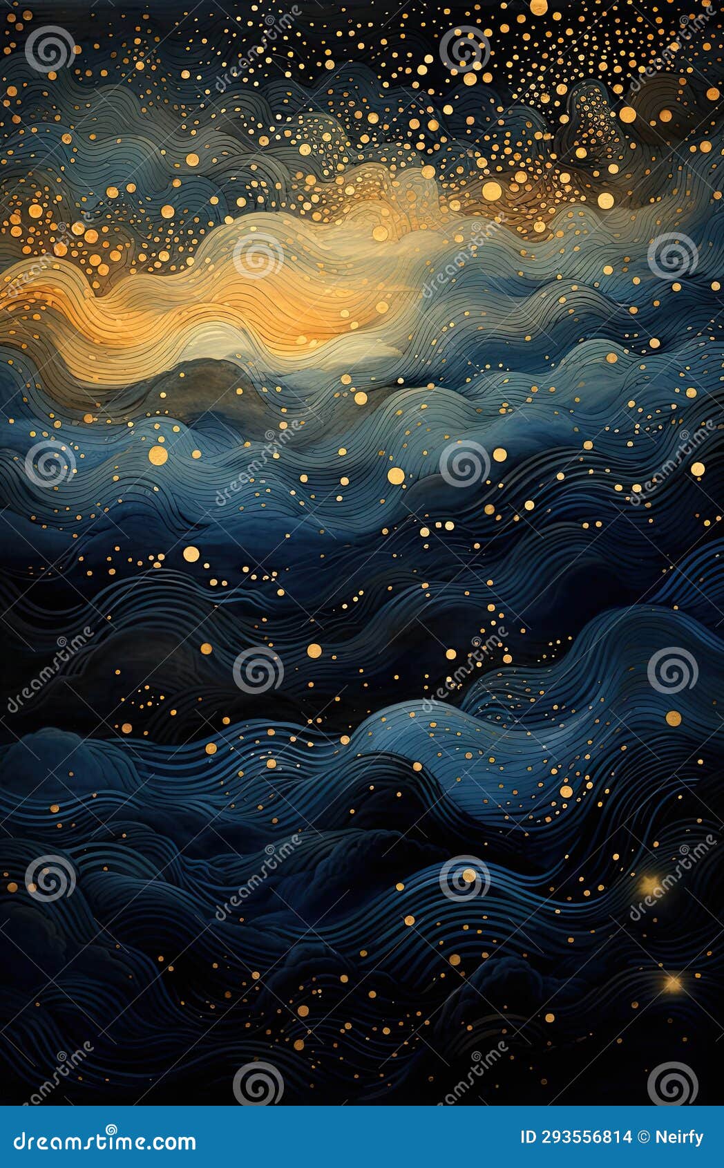 Blue sky and stardust stock photo. Image of nature, backdrop - 293556814