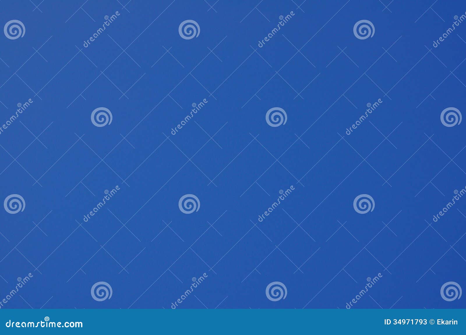 Blue Sky without Sun and Clouds on Fresh Day. Stock Image - Image of ...