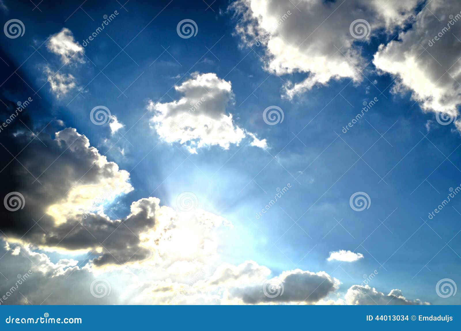 Blue Sky stock photo. Image of flight, heaven, horizon - 44013034