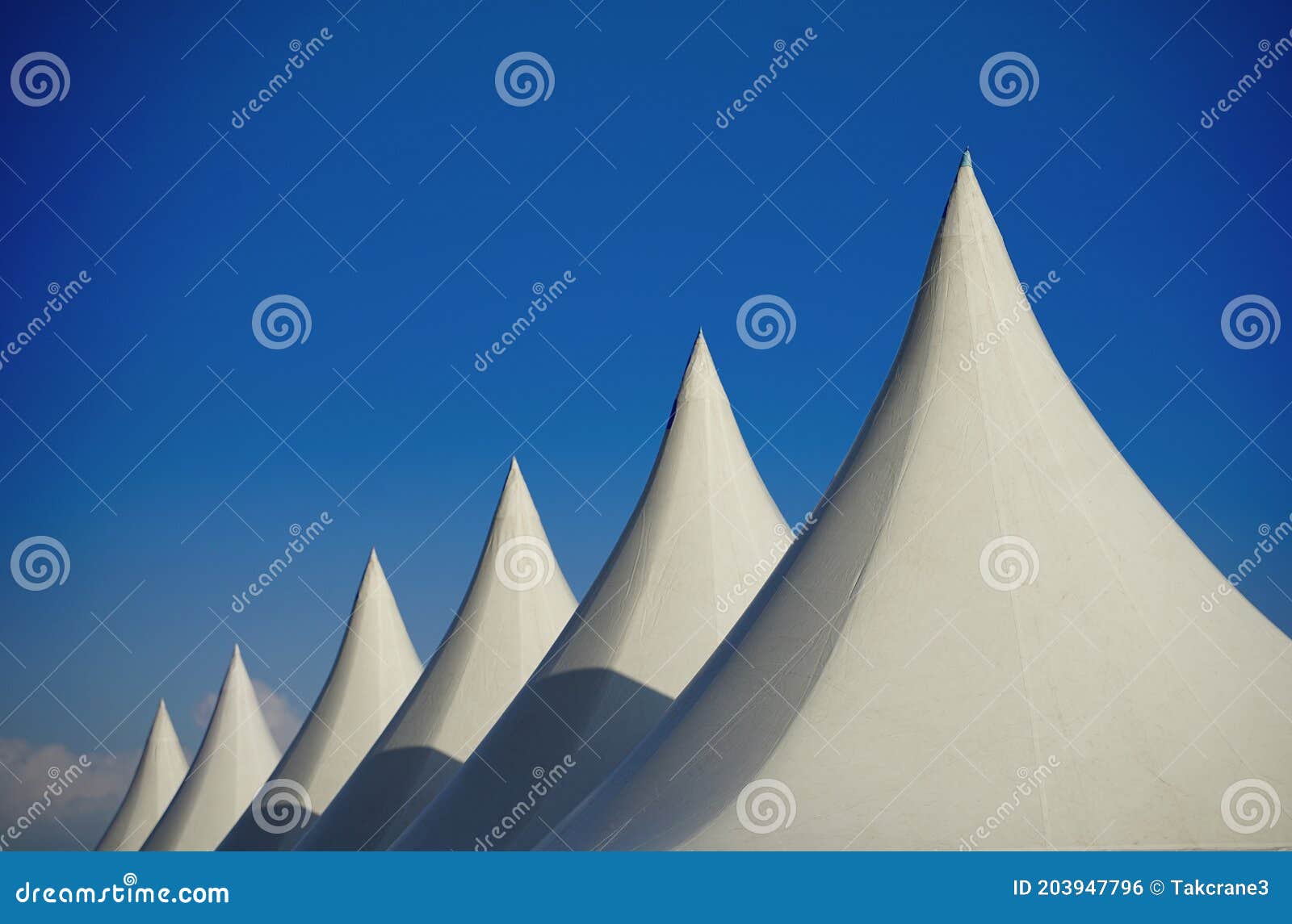 Three angles of roofs stock photo. Image of blue, angles - 203947796