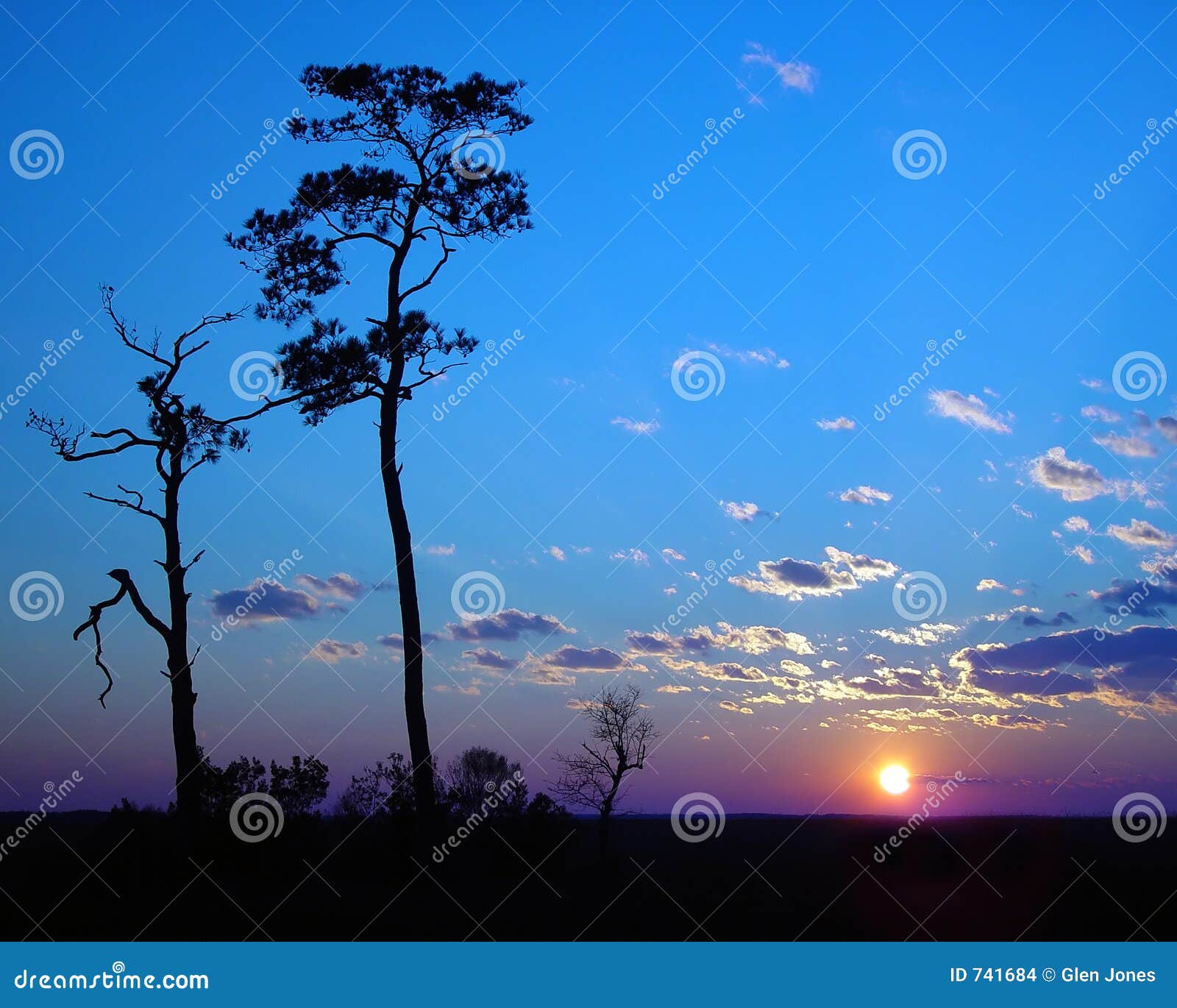 Blue sky sunset stock photo. Image of beauty, coast, orange - 741684