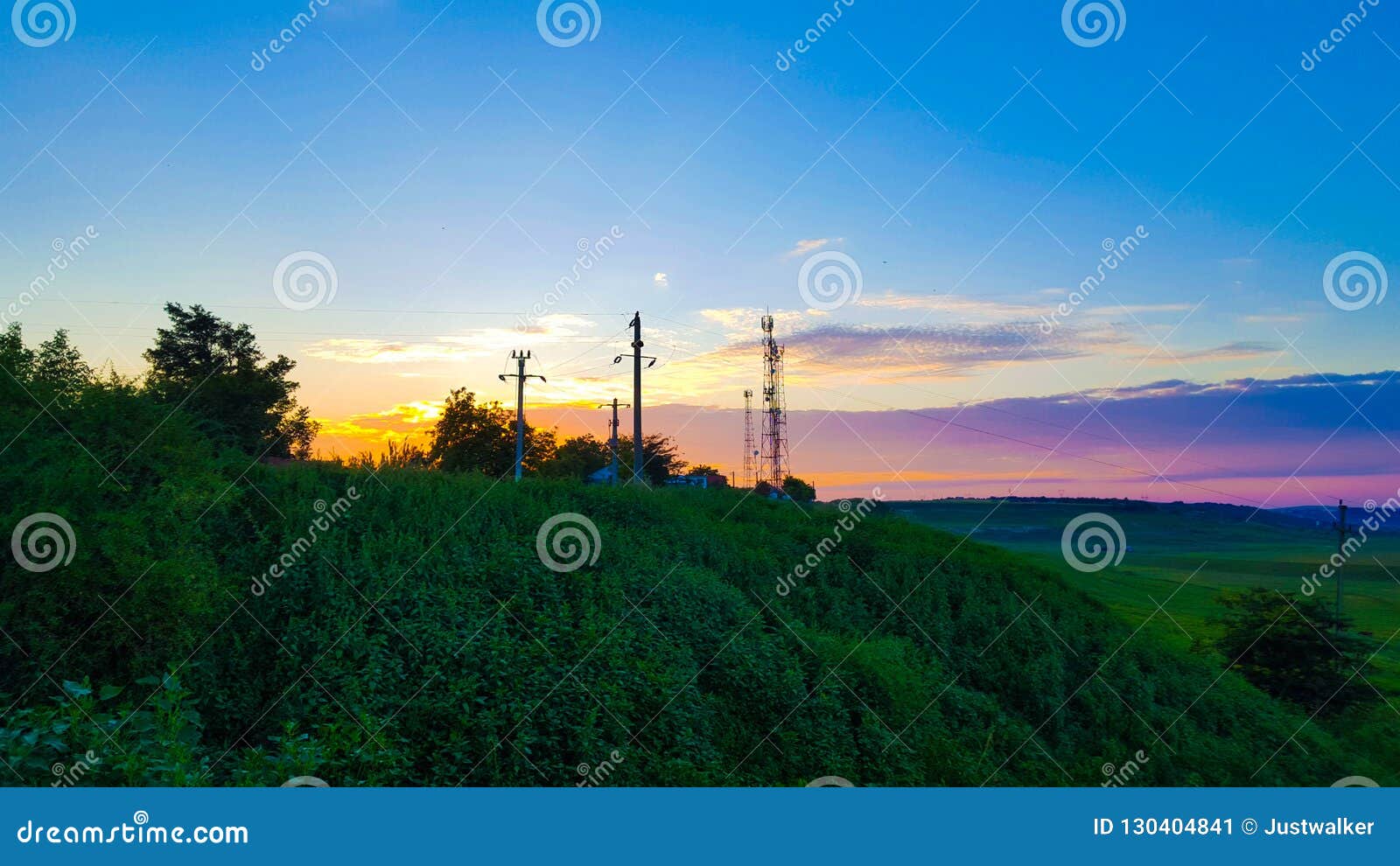 Blue sky stock image. Image of colours, skyfall, blue - 130404841