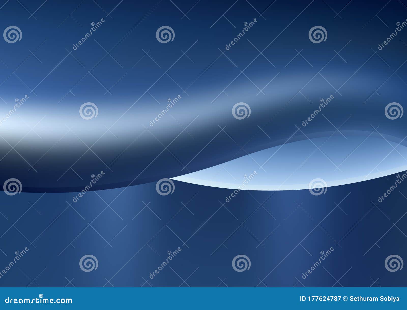 Blue Sky Template Background Vector Illustration Design Stock Vector ...