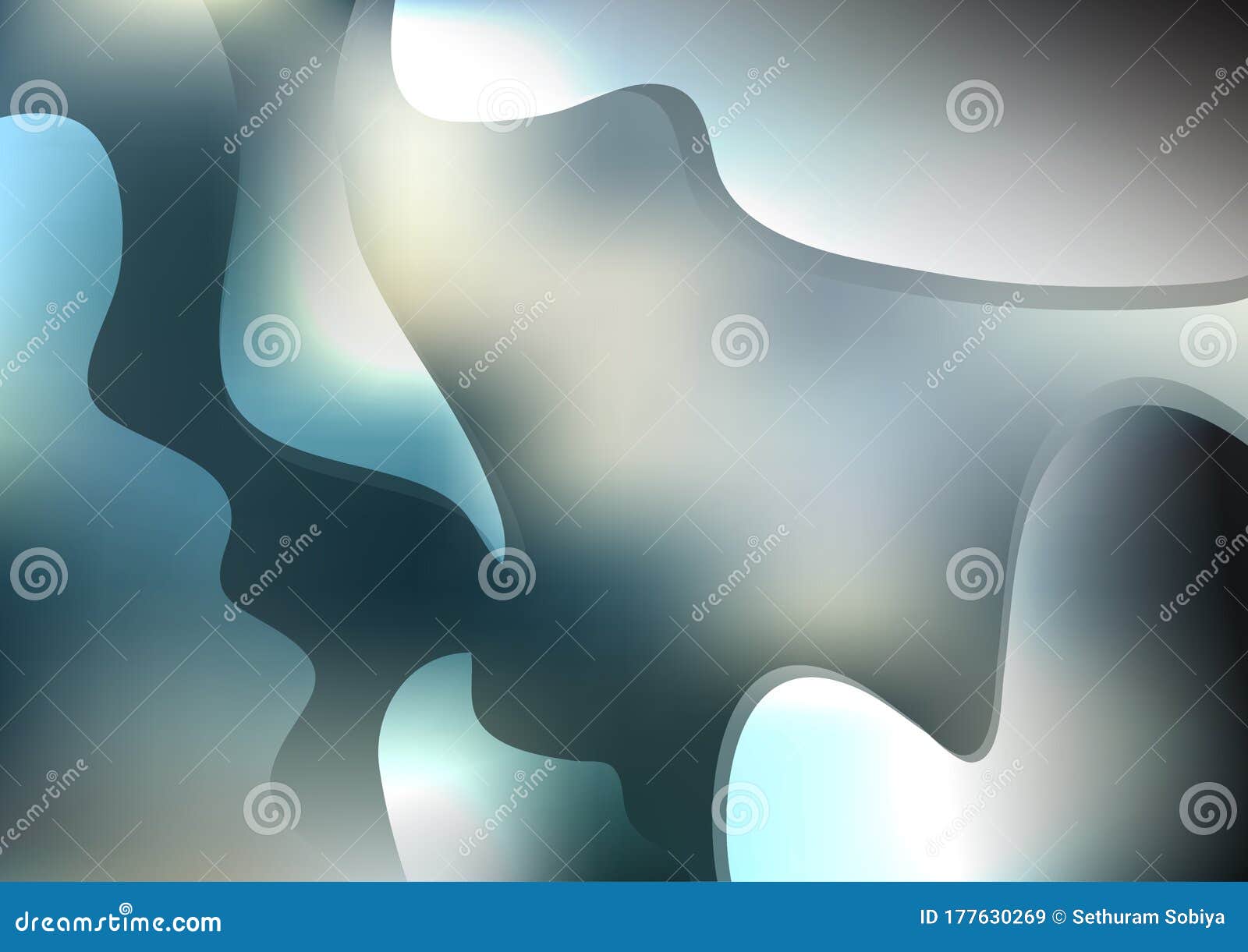 Blue Sky Template Background Vector Illustration Design Stock Vector ...