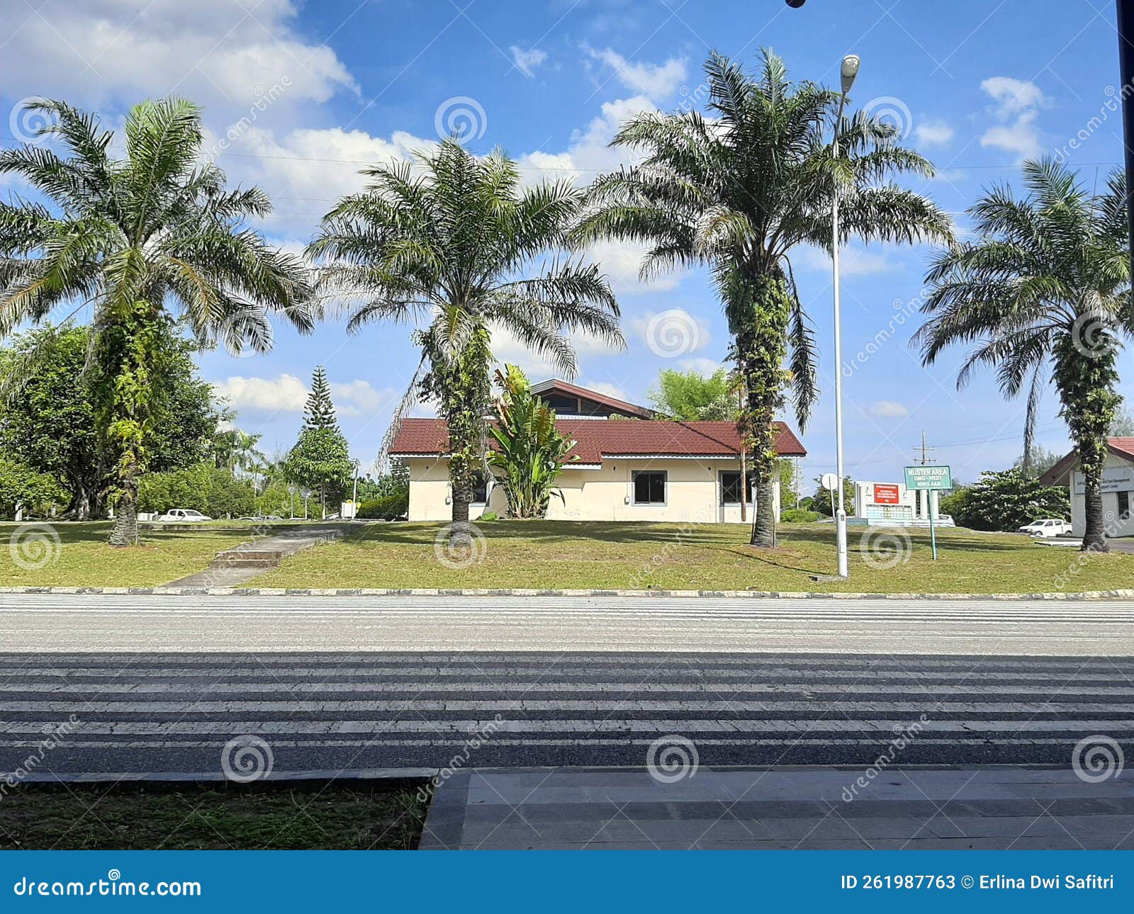 Blue Sky during a Very Sunny Day Stock Image - Image of vacation ...