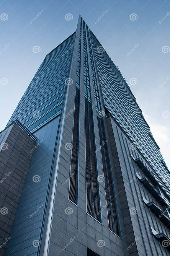 Blue skyscraper stock image. Image of skyscraper, high - 11028161