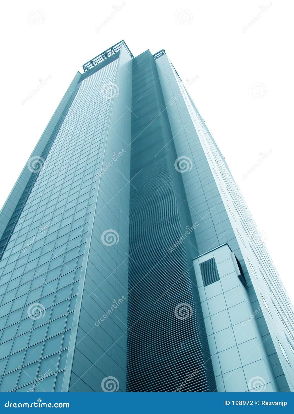 Blue Skyscraper Cartoon Vector Illustration | CartoonDealer.com #93592768
