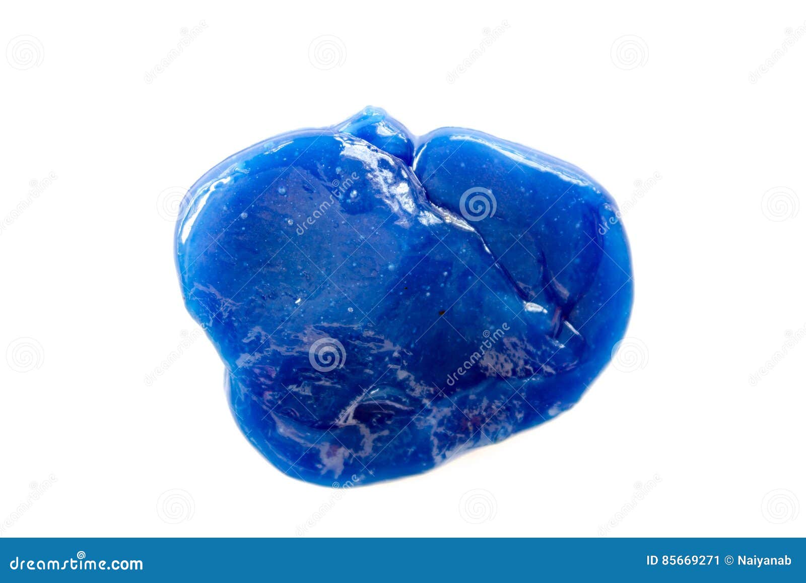 Blue slime : kid toy stock image. Image of playing, child - 85669271