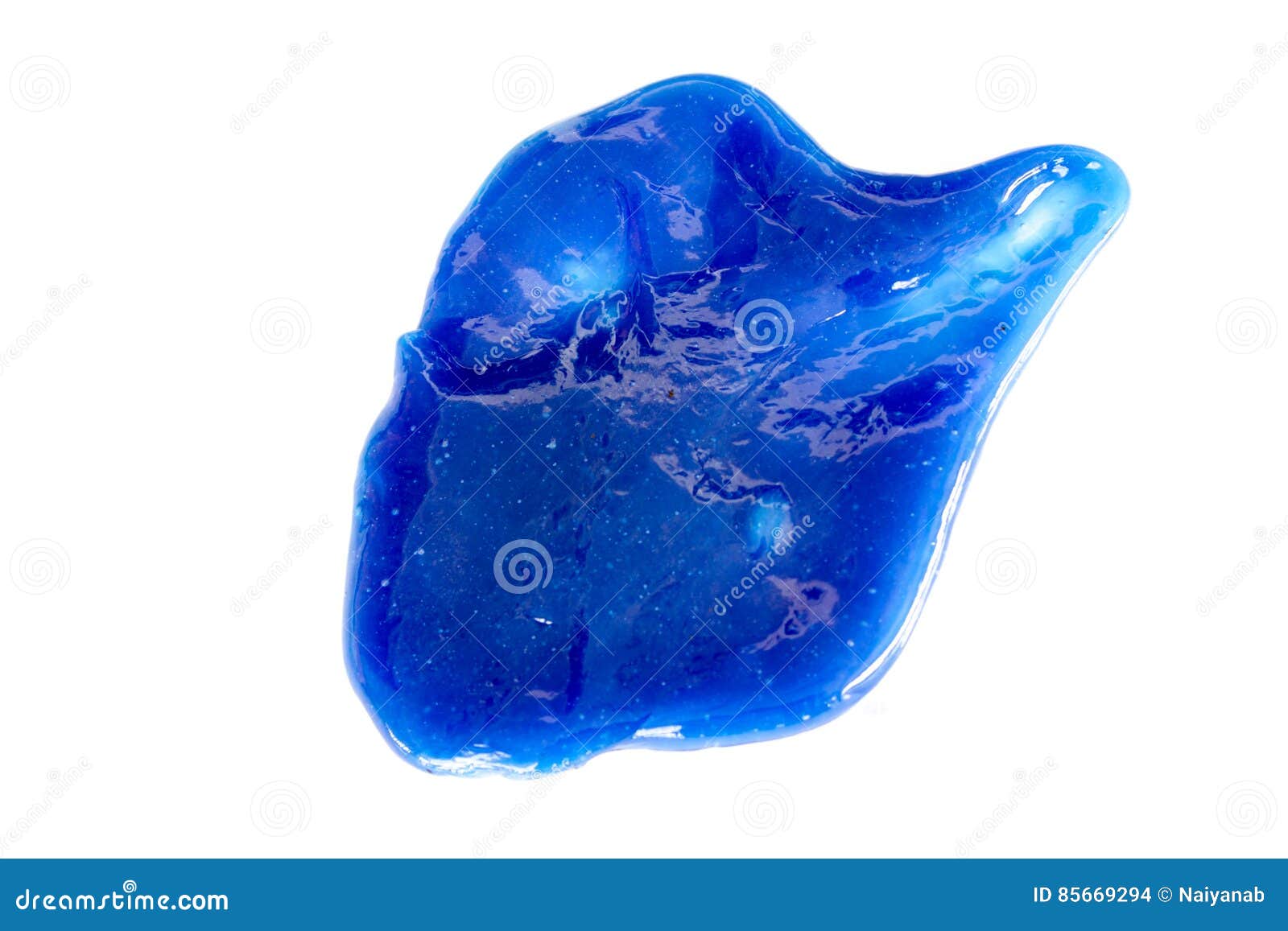 Blue slime : kid toy stock photo. Image of child, playing - 85669294