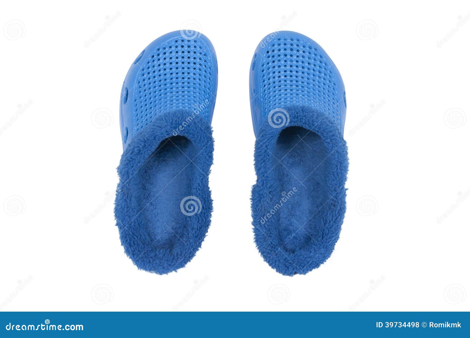 Blue slippers top view stock photo. Image of pair, slippers - 39734498