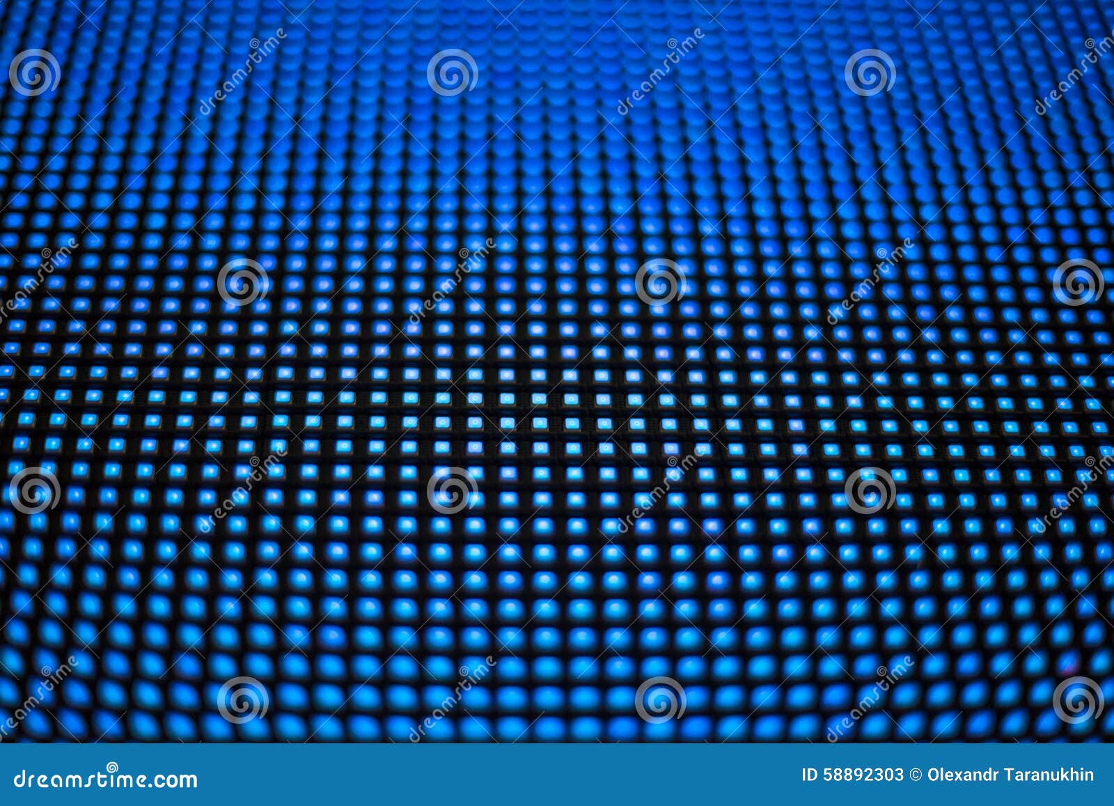 Blue smd led video wall stock image. Image of textured - 58892303