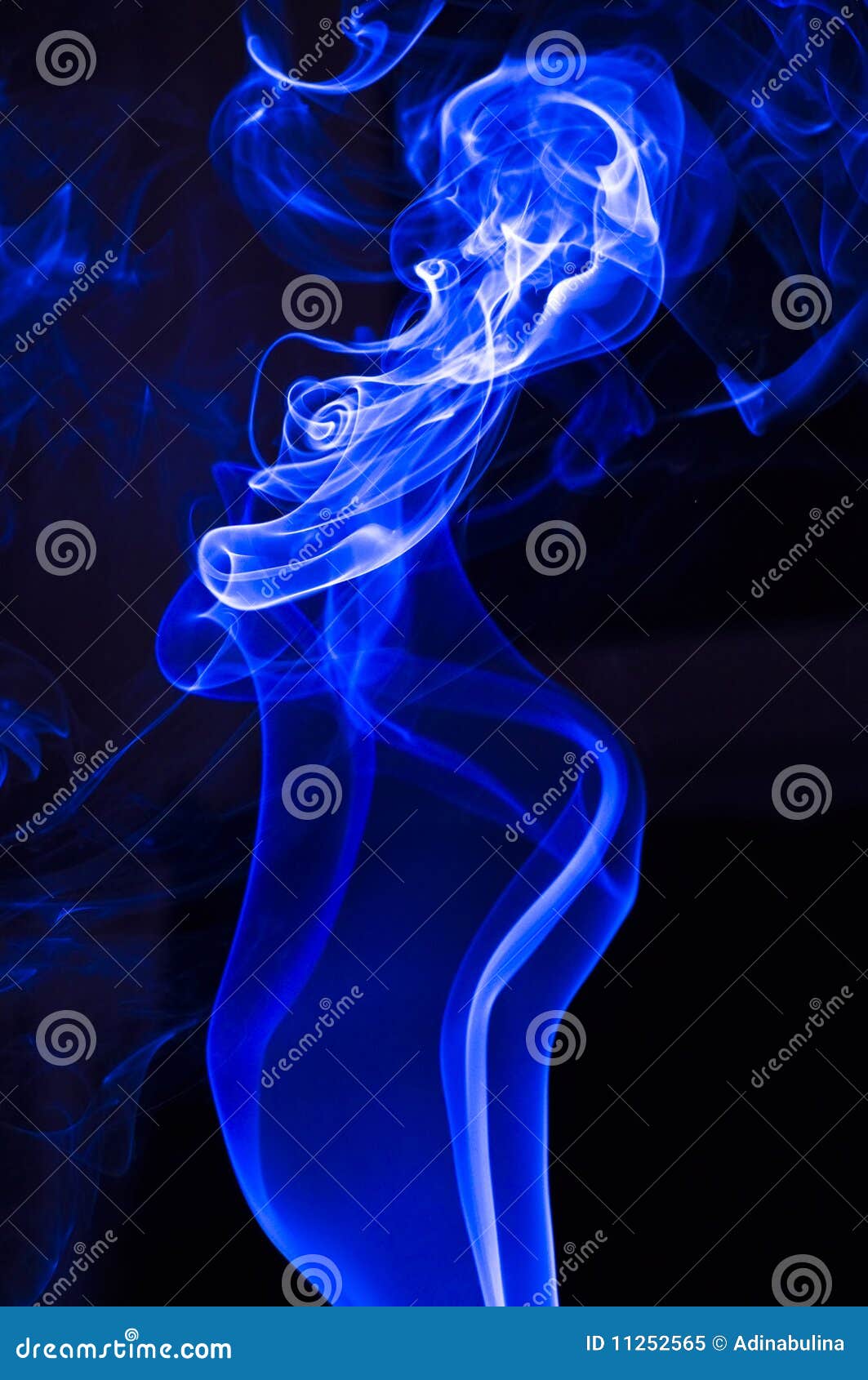 Blue smoke stock image. Image of abstract, concept, blues - 11252565