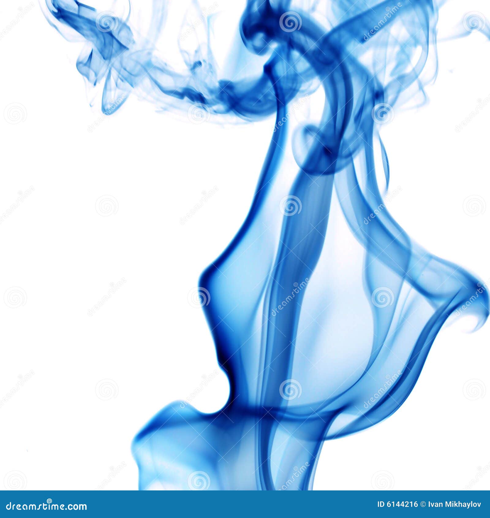 Blue smoke stock photo. Image of fragrance, elegant, current - 6144216