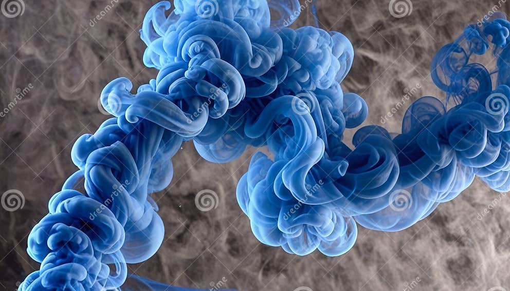 Blue Smoke Abstract Background. Blue Abstract Light Smoke Background ...