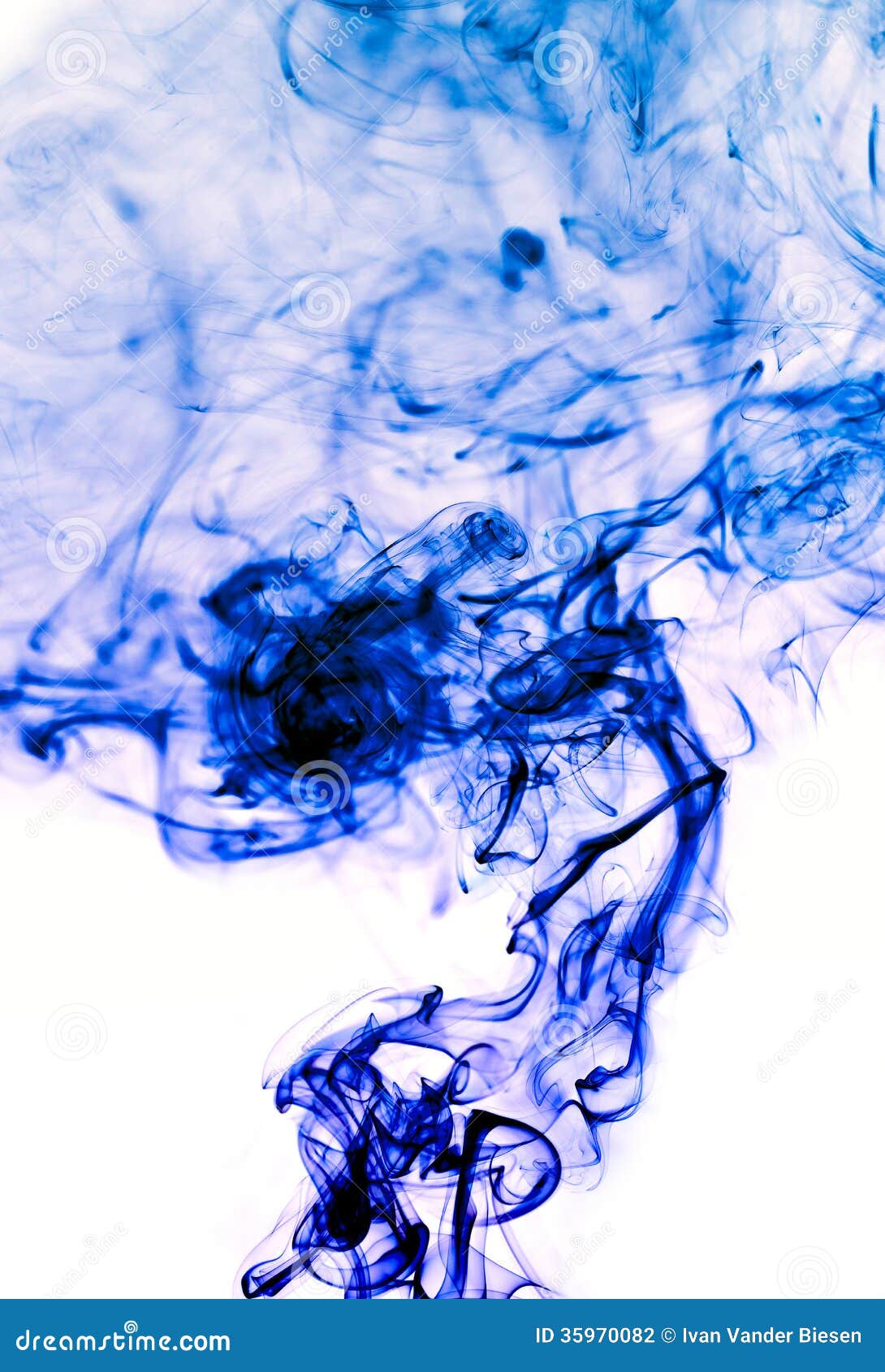 Blue Smoke Abstract Background Stock Photo - Image of effect, colored ...