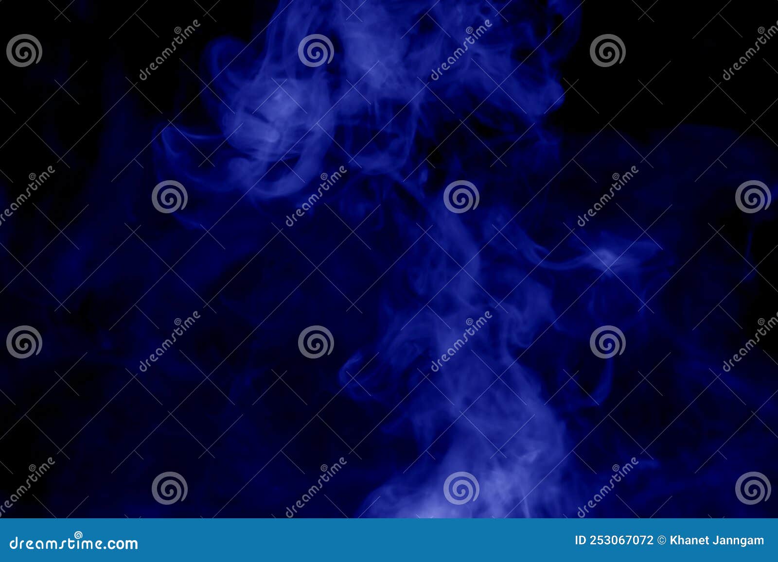 Blue smoke background stock illustration. Illustration of blue - 253067072