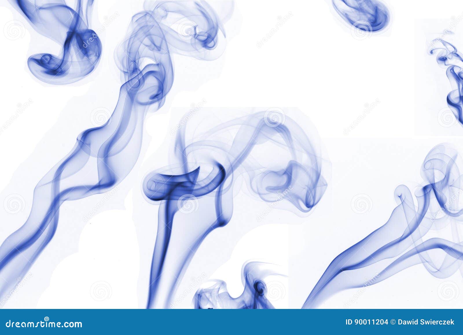 Blue Smoke Composition stock photo. Image of composed - 90011204