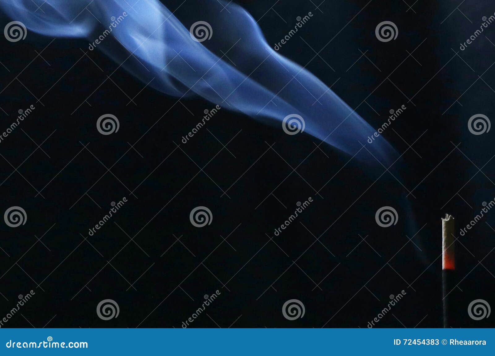 Blue Smoke stock image. Image of smokw, used, candled - 72454383