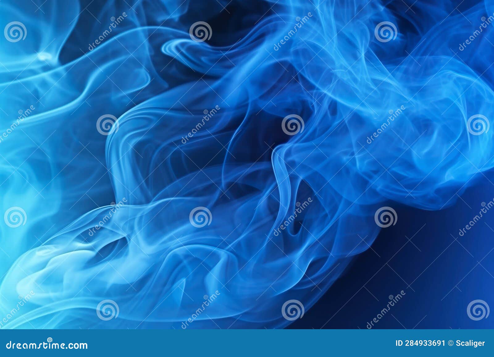 Blue Smoke Texture Background, Abstract Soft Steam Pattern Stock ...