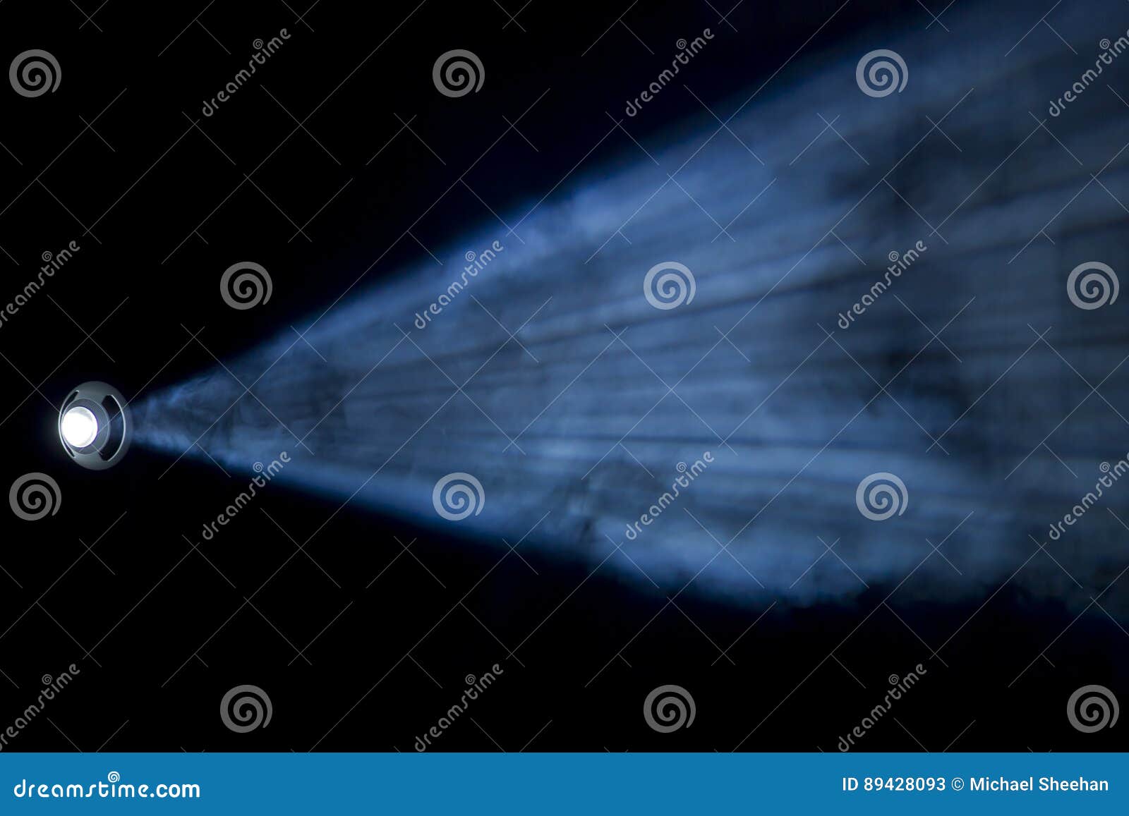 Blue Smokey light rays stock image. Image of concert - 89428093