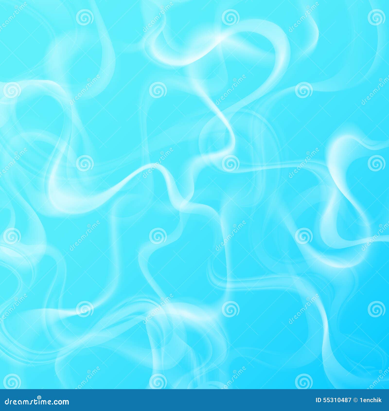 Blue Smoky Water Vector Background Stock Vector - Illustration of smoky ...