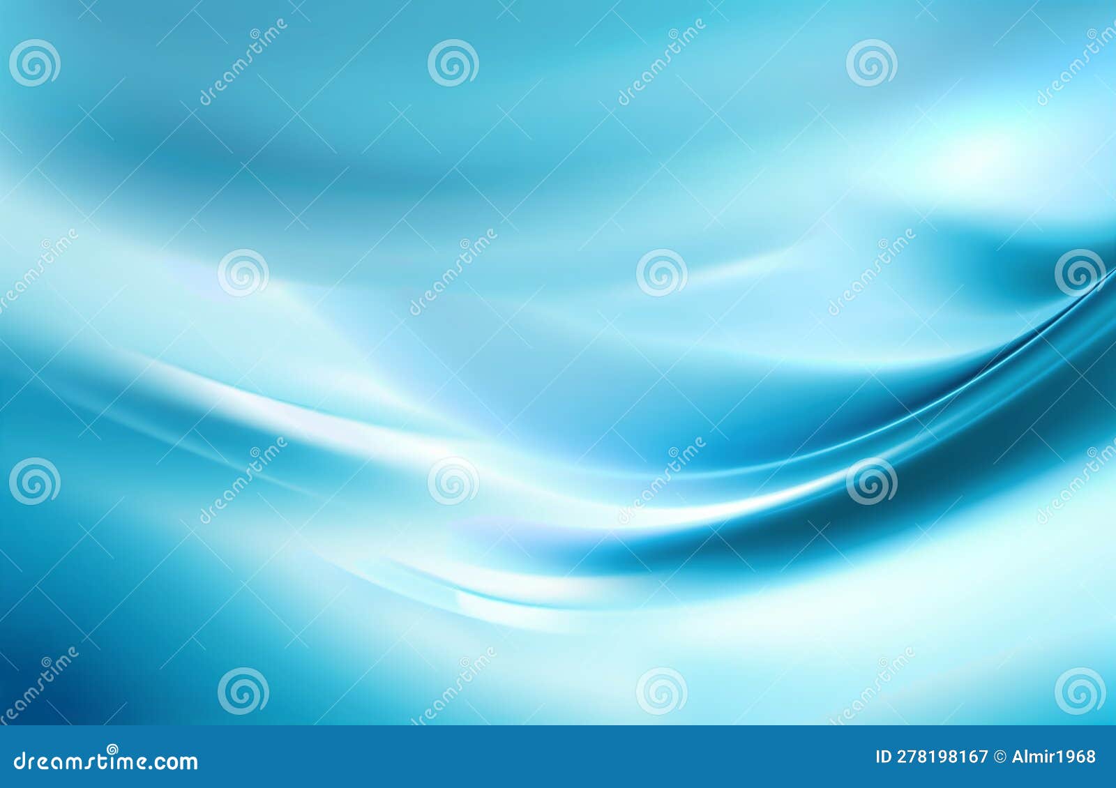 Blue Smooth Abstract Background Stock Illustration - Illustration of ...