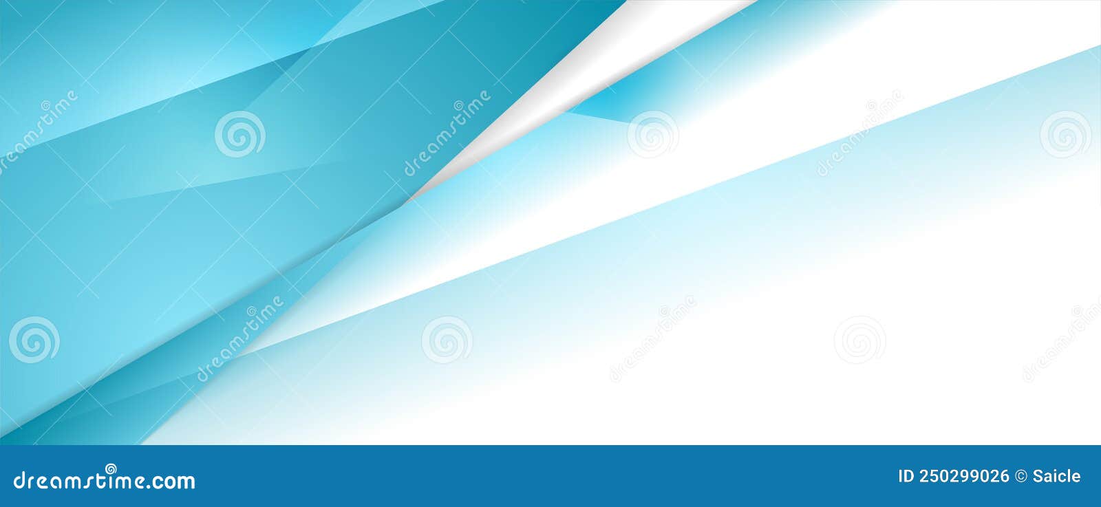 Blue Smooth Glossy Stripes Abstract Background Stock Vector ...