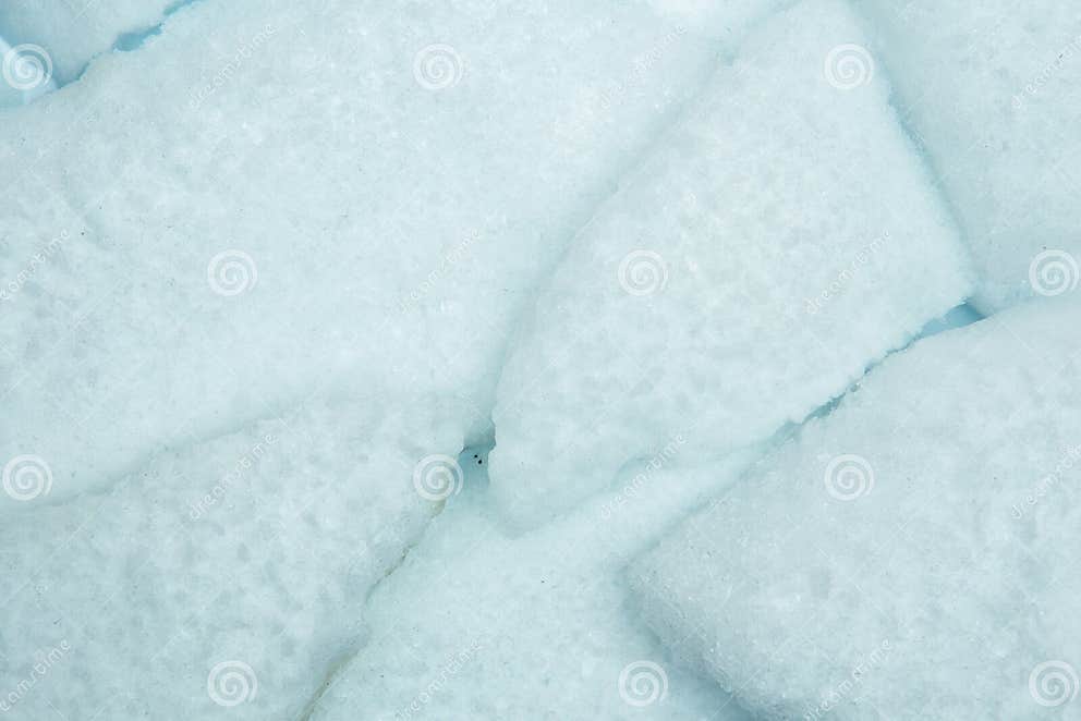Blue Snow and Ice on the Surface Background Stock Photo - Image of blue ...