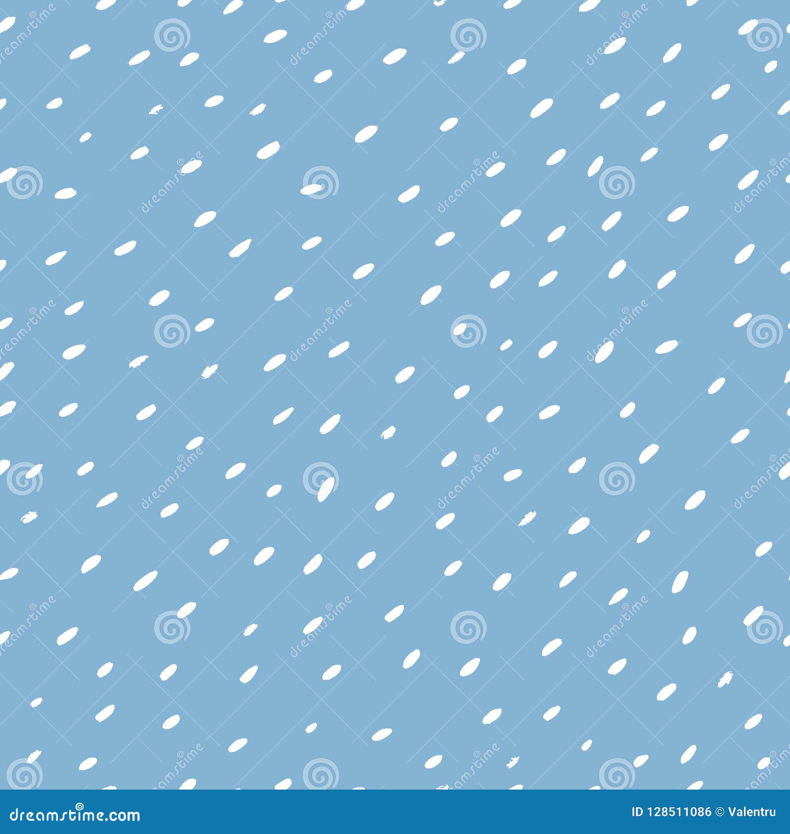 Blue snow pattern stock vector. Illustration of blob - 128511086