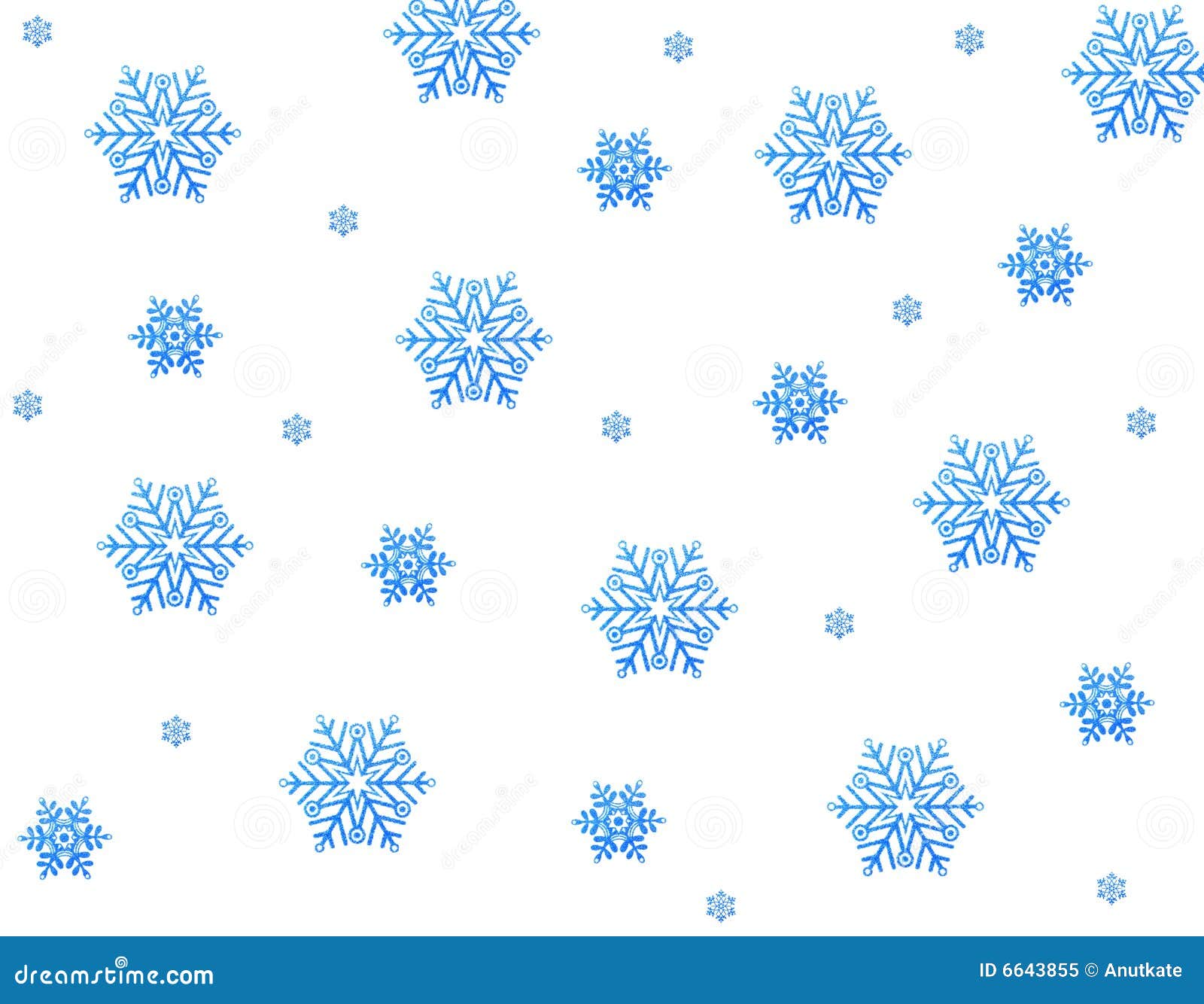 Blue snow stars stock illustration. Illustration of shape - 6643855