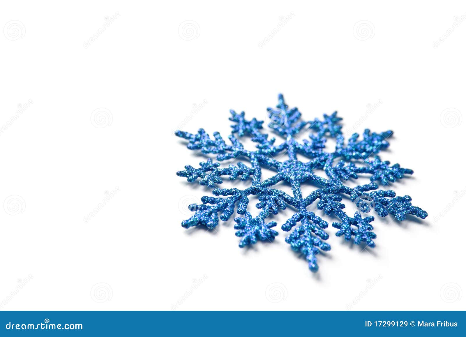 Blue snowflake stock image. Image of symbol, metallic - 17299129