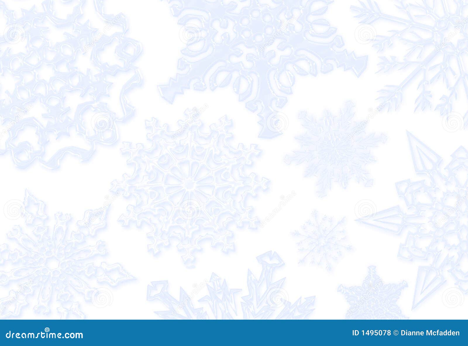 Blue Snowflake Background stock illustration. Illustration of snowfall ...