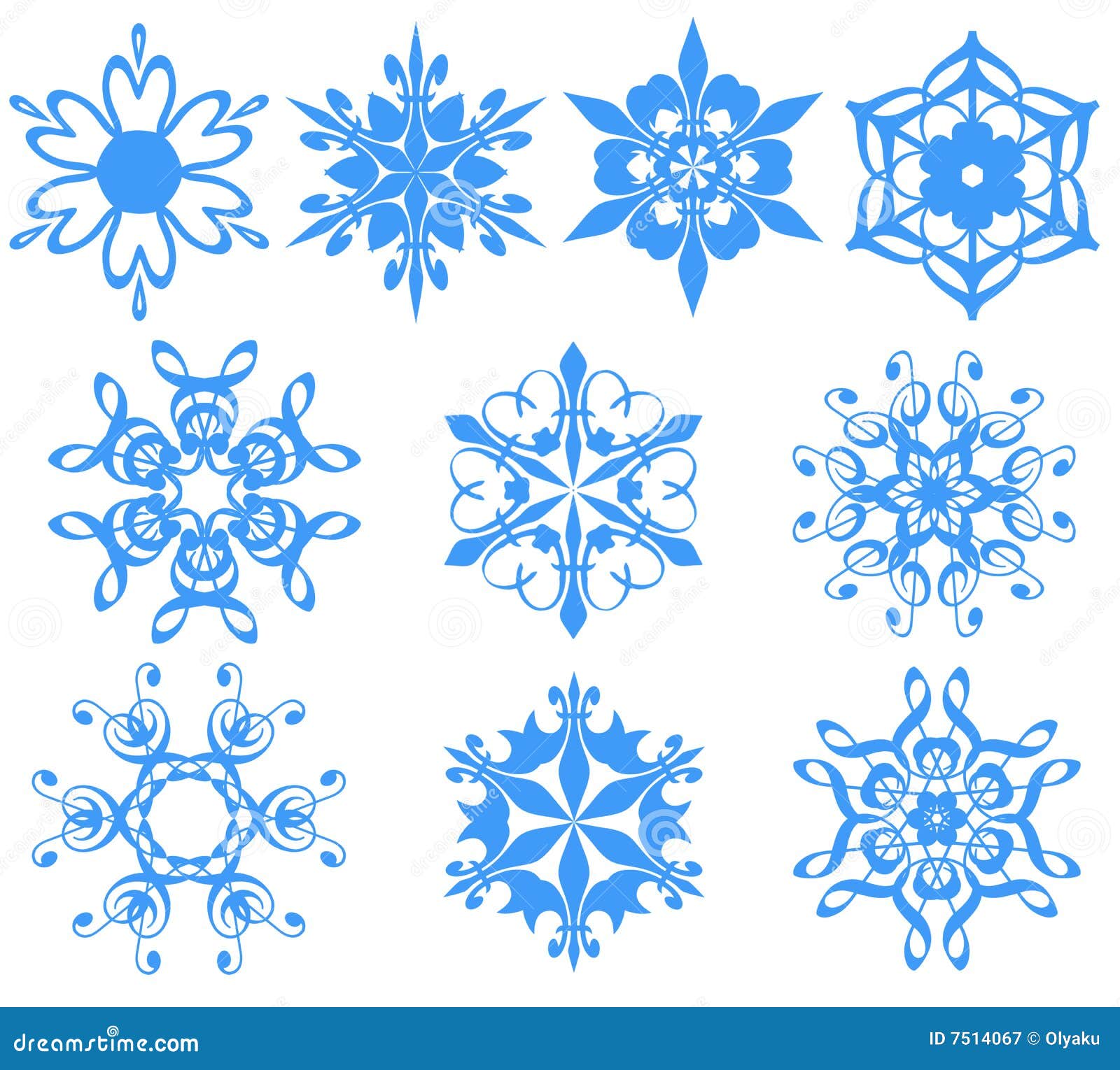 Snowflakes Over Pile Of Questions Marks 3d Rendering Royalty-Free ...